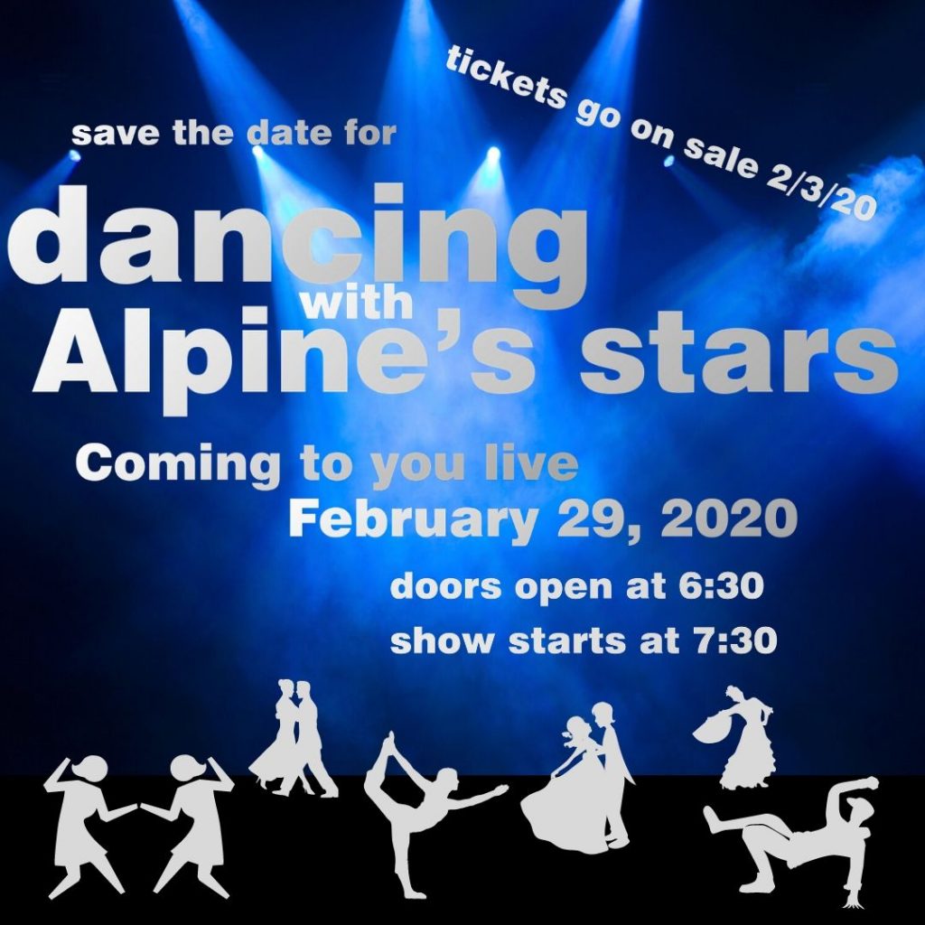 Dancing With Alpine’s Stars – February 29, 2020 : Alpine Public Library